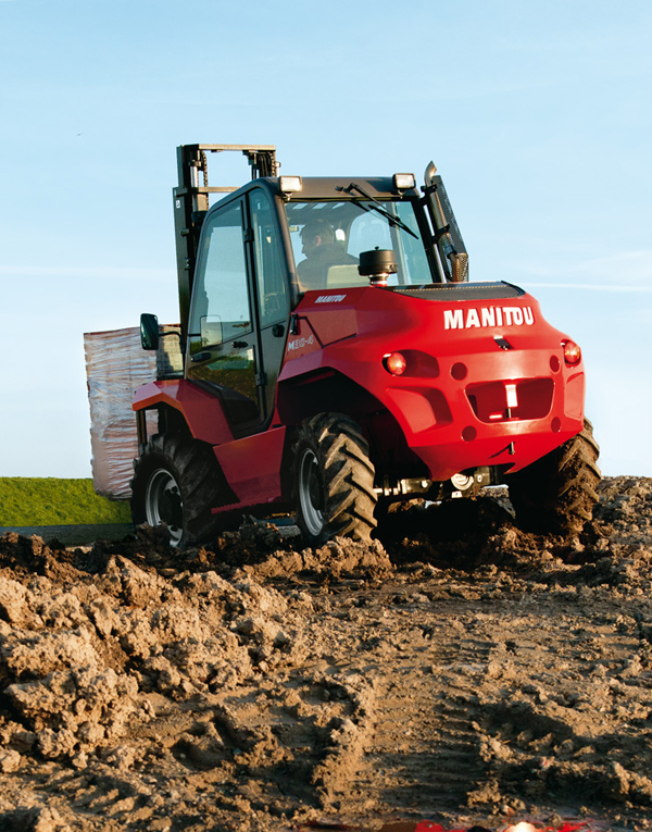 Off-Road heftrucks van Manitou | comfortabel op het ruigste terrein ...